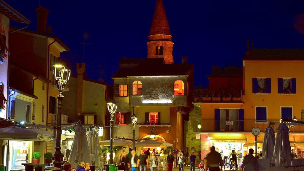 Die Hafenstadt Caorle in Venetien.